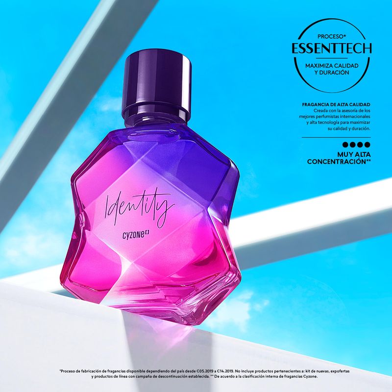 Perfume de mujer Identity | Cyzone