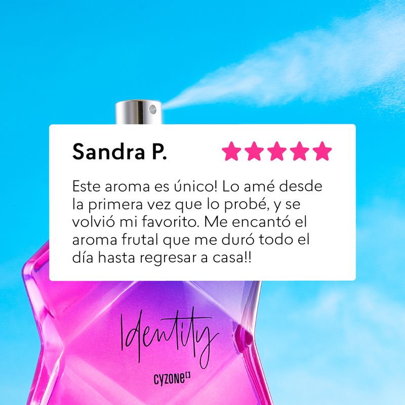 Perfume de mujer Identity | Cyzone